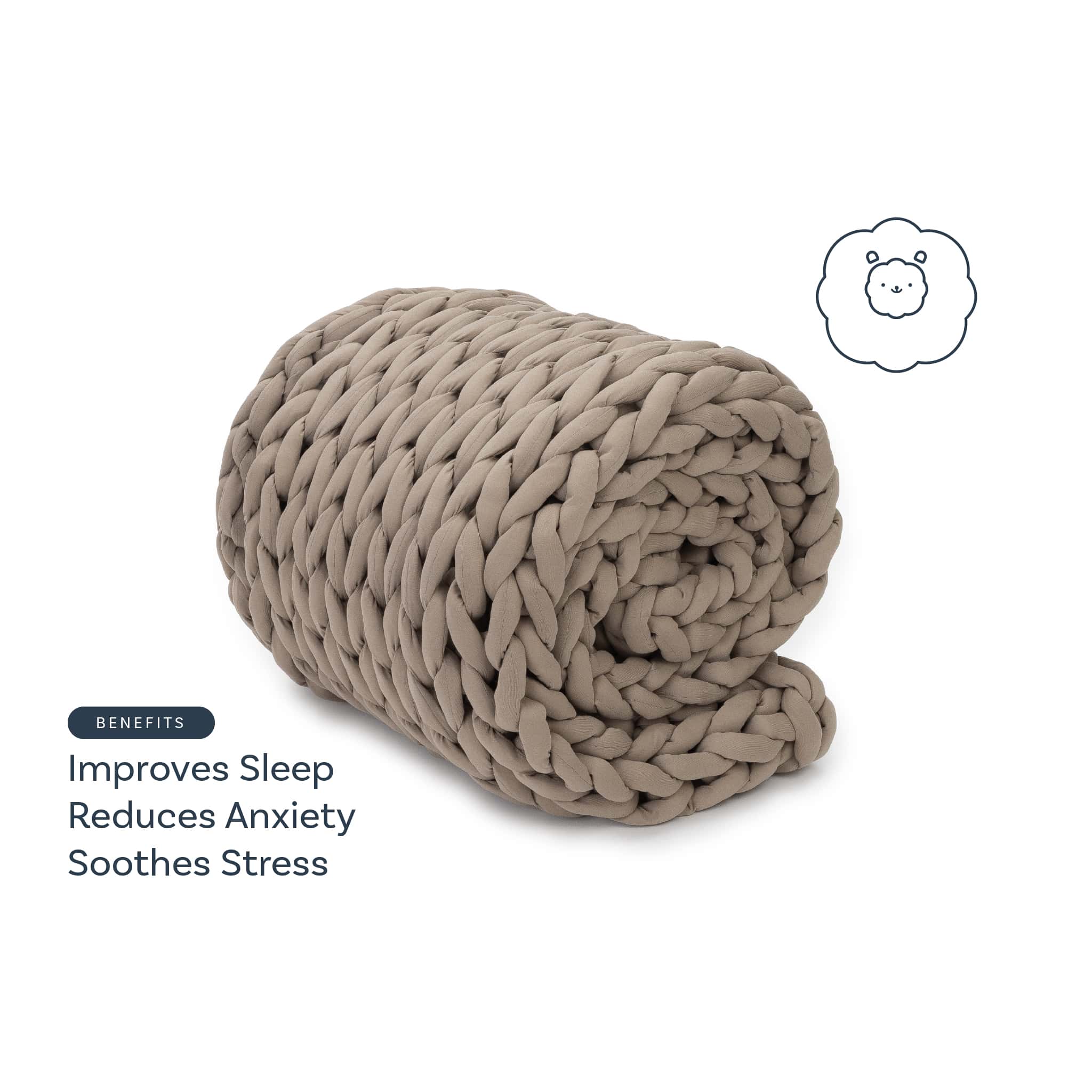 Nuzzie | Your Luxury Knit Weighted Blanket